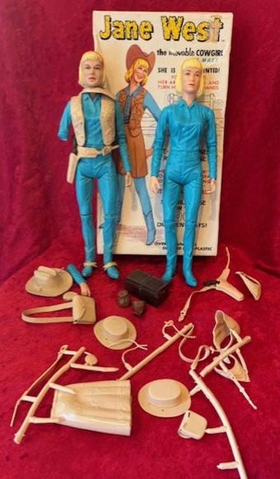 MARX Jane West, Perfect Condition, With Original Box and Accessories ...