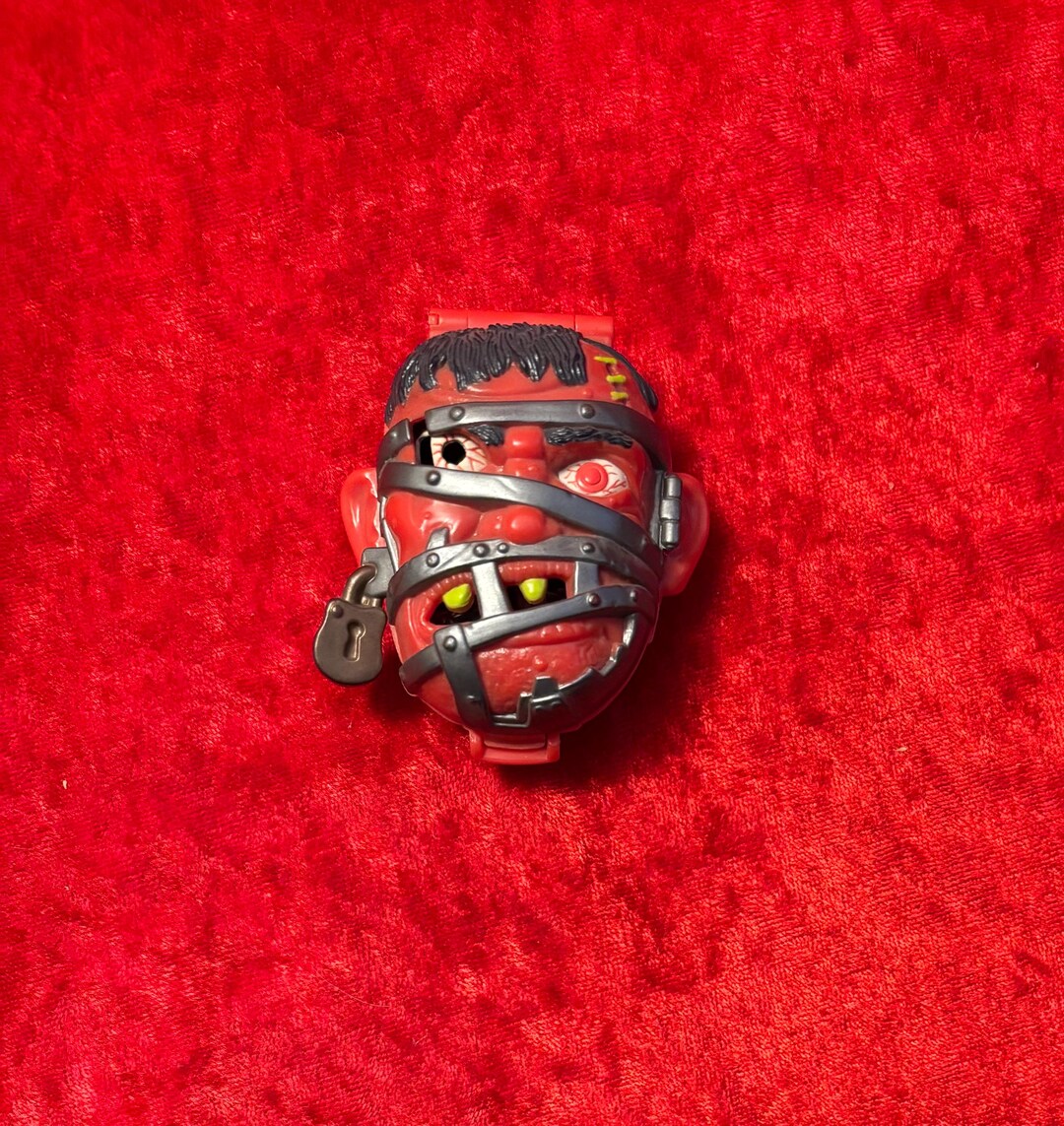Mighty Max Horror Heads - MM Tangles With Lockjaw - in Great Condition ...