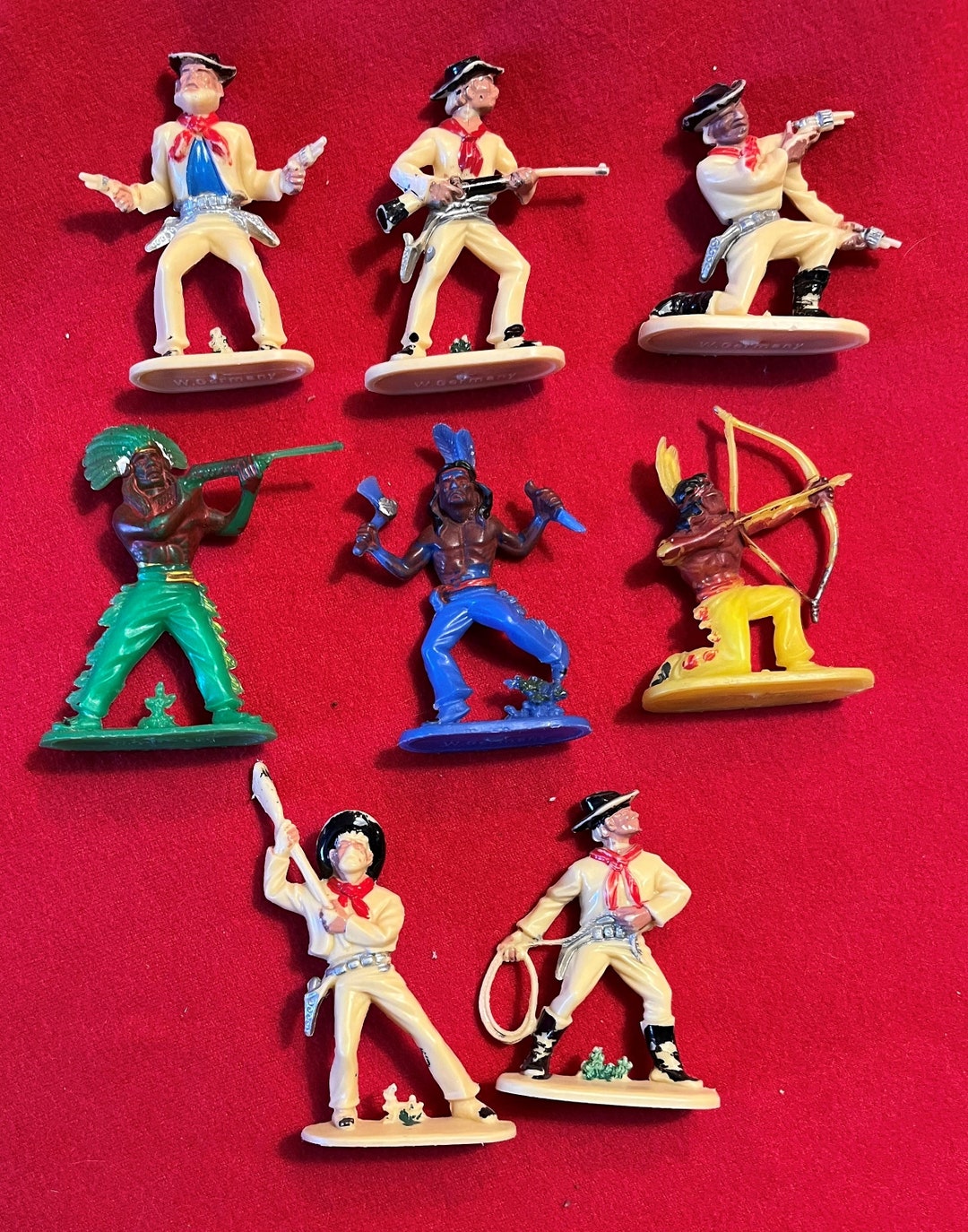 Jean Hoefler Cowboys & Indians Eight Total Great Action - Etsy