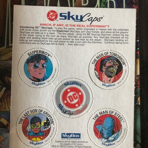Large Lot: Doomsday-death of SUPERMAN, Binder! Card Sets! Prototype ...