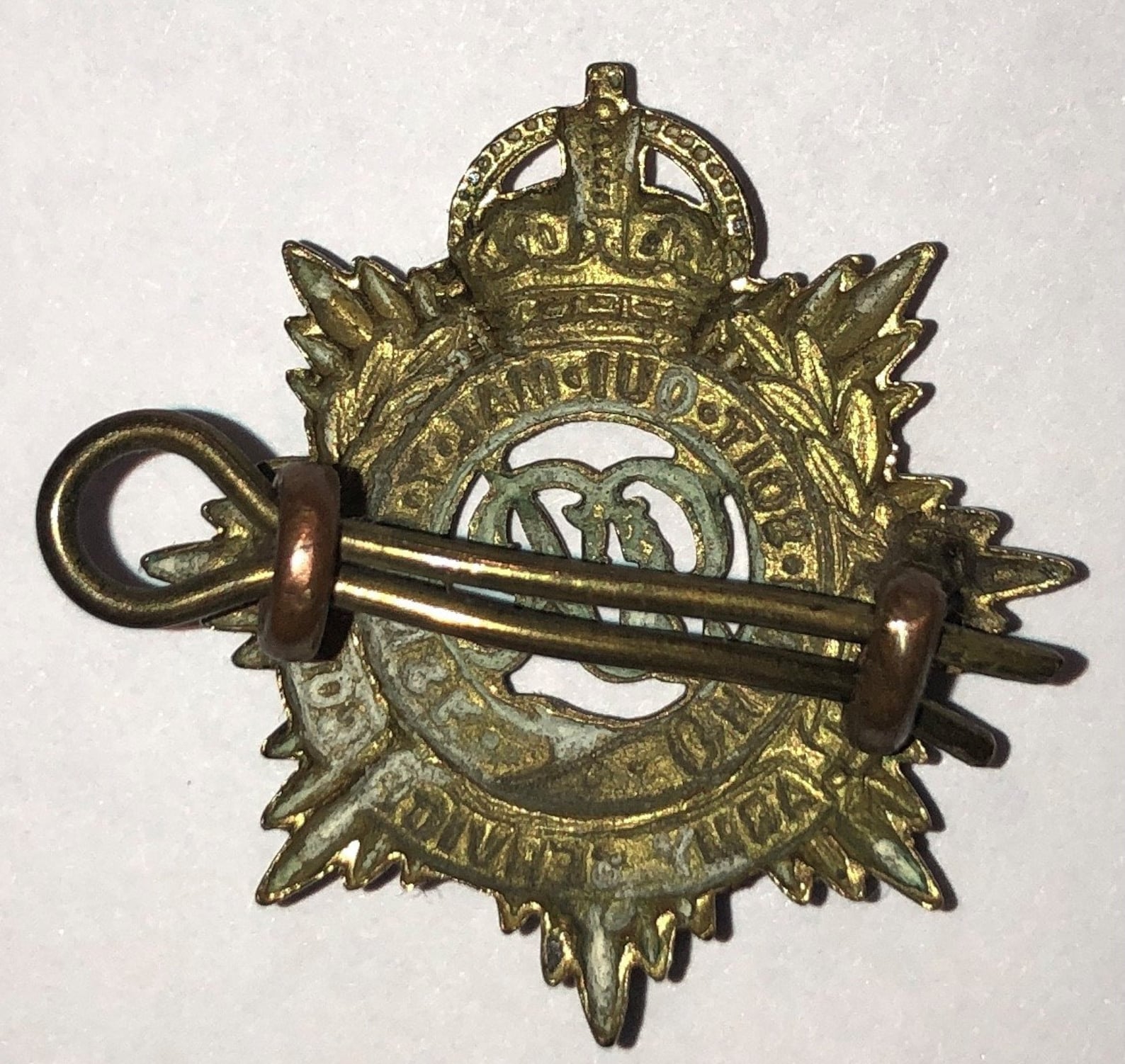 Original Royal Army Service Corps Cap Badge Emblem | Etsy