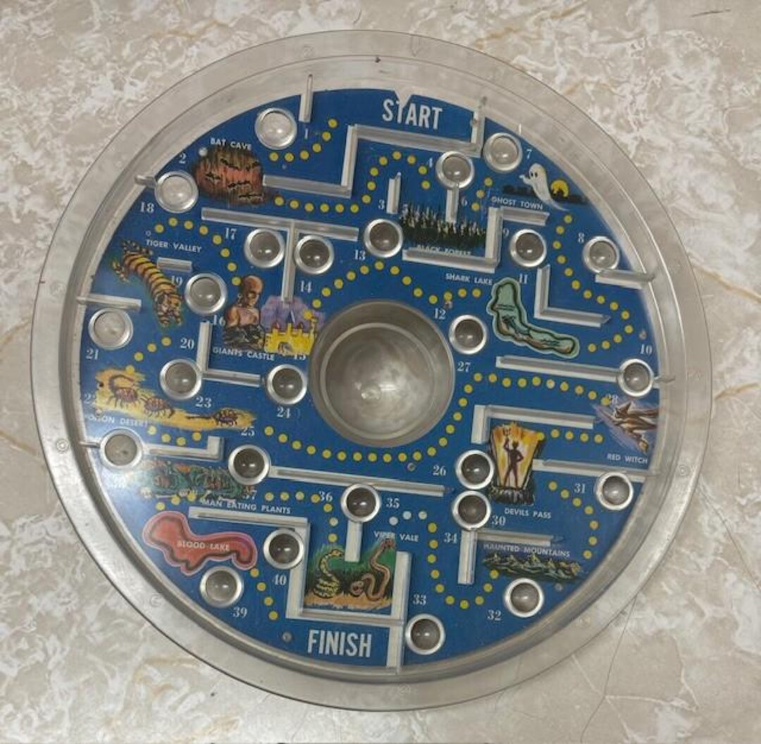 Original 1970's Maze Marble Game - Excellent Condition and Great ...