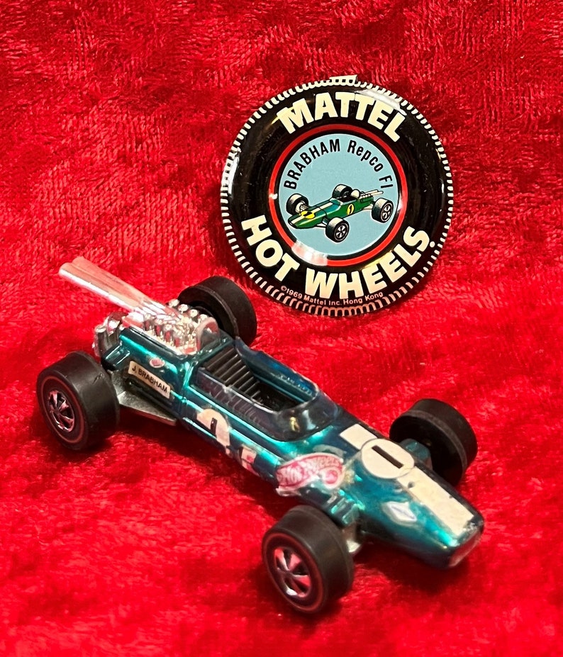 1969 Hotwheels Redline - Brabham Repco F1 - in Excellent Condition With ...