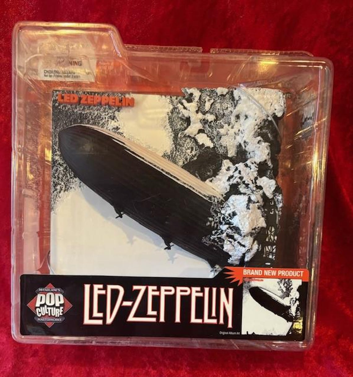 Mcfarlane Toys - Led Zeppelin I - Pop Culture Masterworks 3D Album Art ...