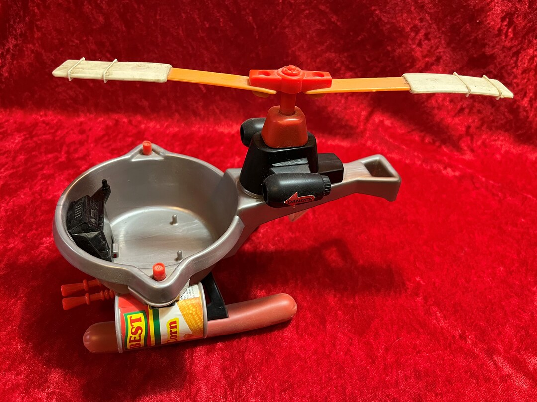 FOOD FIGHTERS - Fry Chopper Action Figure Vehicle - 1988 Mattel ...