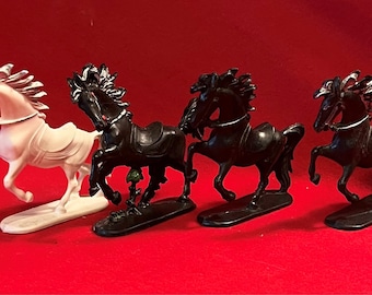 Jean Hoefler Knights Figures - Eight Total - Great Action Poses - West ...