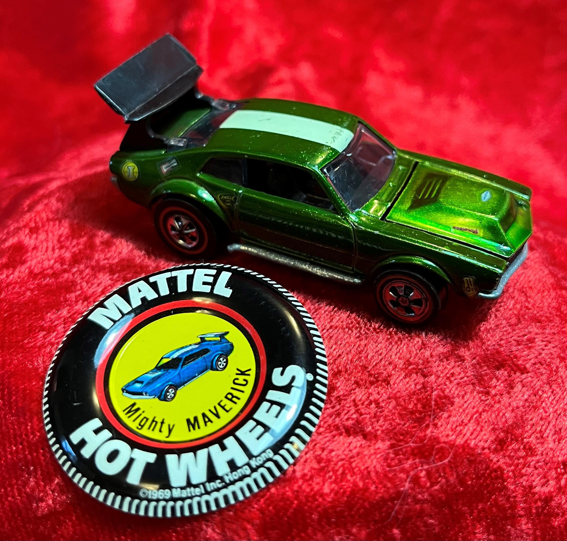1969 Redline HOT WHEELS Mighty Maverick All Original in - Etsy