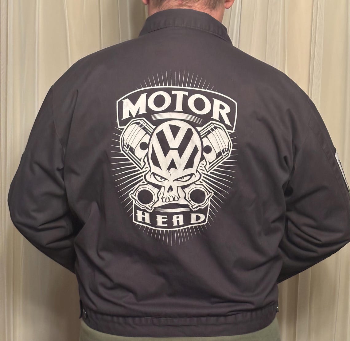 Aramark Mechanics Jacket With VW Theme and 1970’a Patches - Size XL ...