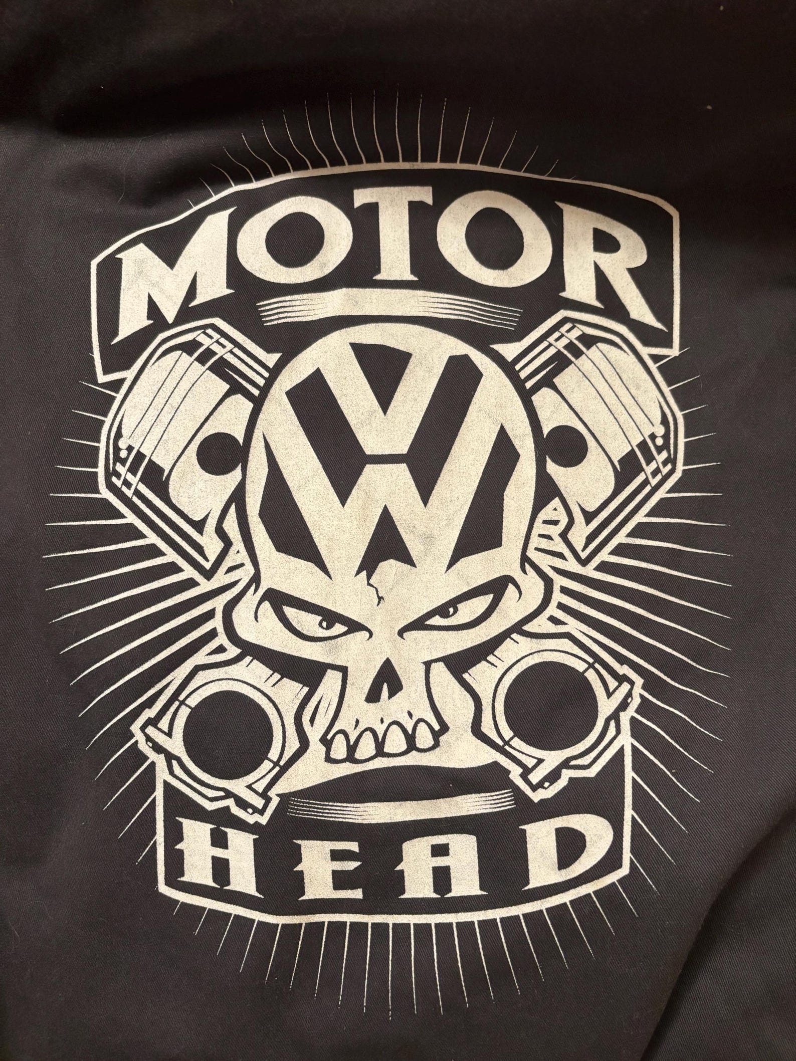 Aramark Mechanics Jacket With VW Theme and 1970’a Patches - Size XL ...