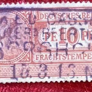 German Stamps - Includes Wechsel Stempel (3 Groschen), Frankfurt ...