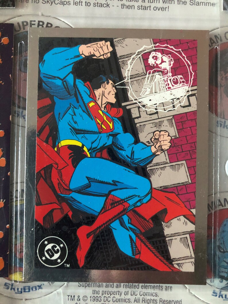 Large Lot: Doomsday-death of SUPERMAN, Binder! Card Sets! Prototype ...