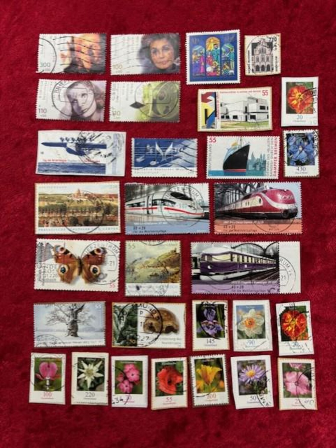 30 Stamps From Germany - 2000 - 2006, All Different - Lot 044 - Etsy
