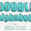 Digital Download - Sublimation PNG - PNG Clipart Bundle Alphabet Pack ...