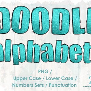 Digital Download - Sublimation PNG - PNG Clipart Bundle Alphabet Pack ...