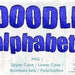 Digital Download - Sublimation PNG - PNG Clipart Bundle Alphabet Pack ...