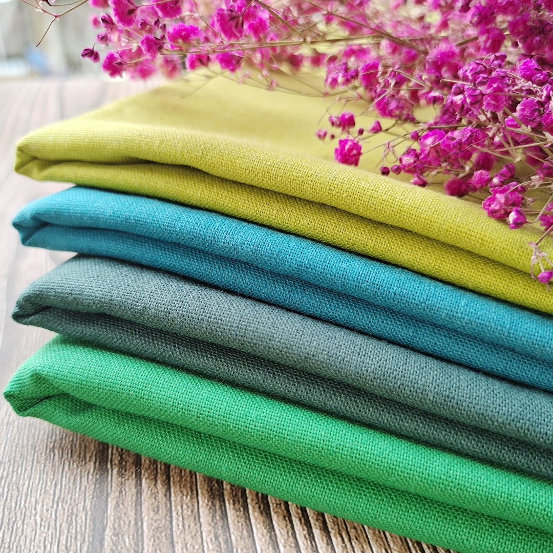 DIY Embroidery Fabric: Cotton Linen Cloth for Sewing Crafting - Etsy