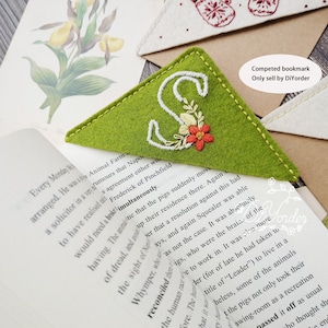 2023 Christmas Personalized Letter Bookmark Personalized Embroidery ...