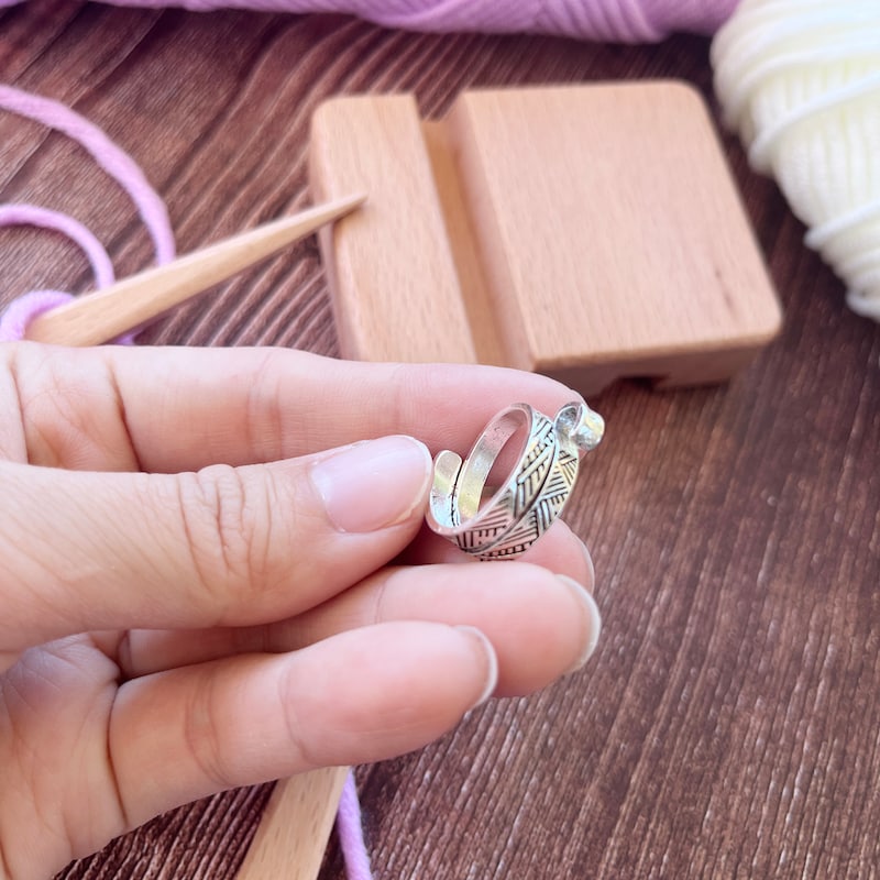 Knitting Ring - Etsy
