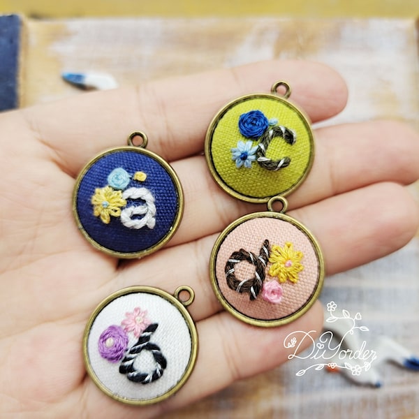 Embroidery Necklace Kit - Etsy