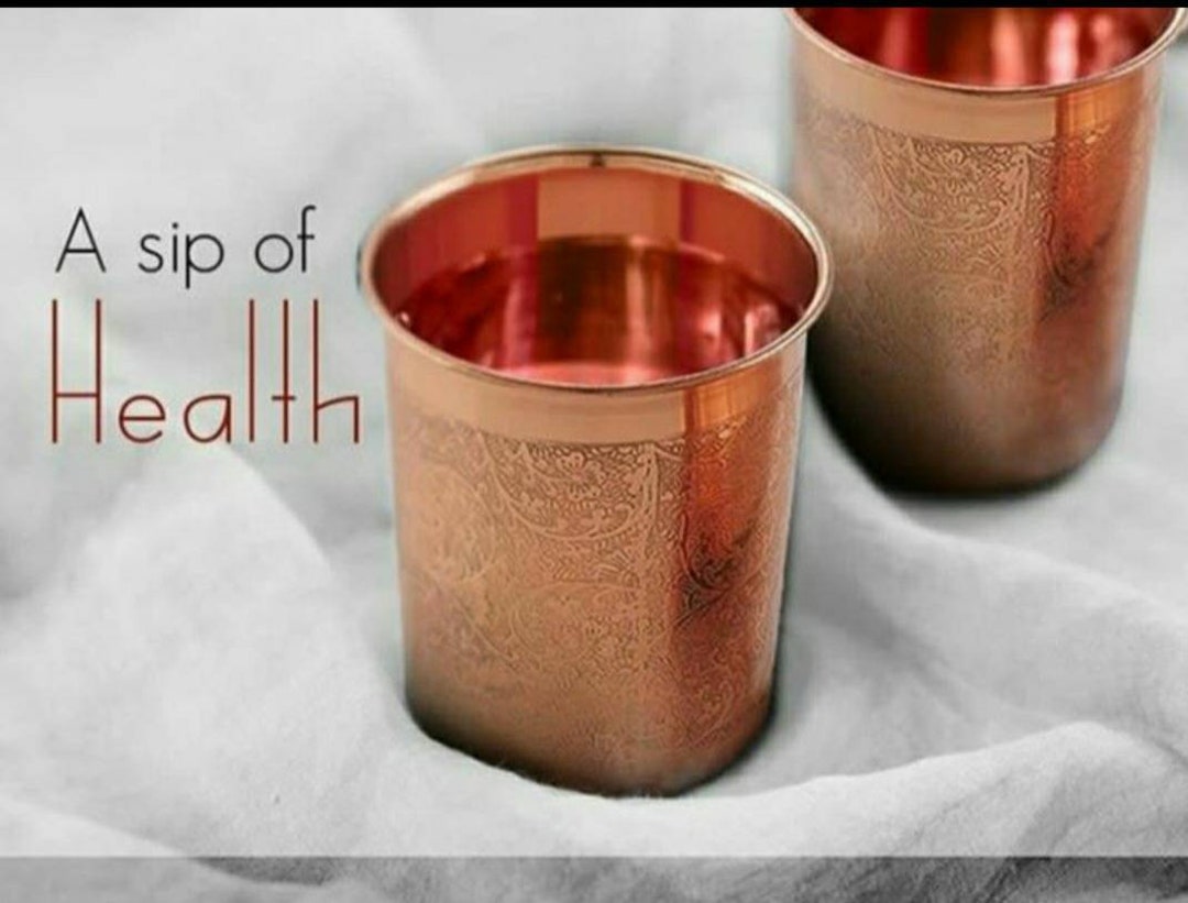 100%pure Copper Cup Sets 9.9 Oz - Etsy
