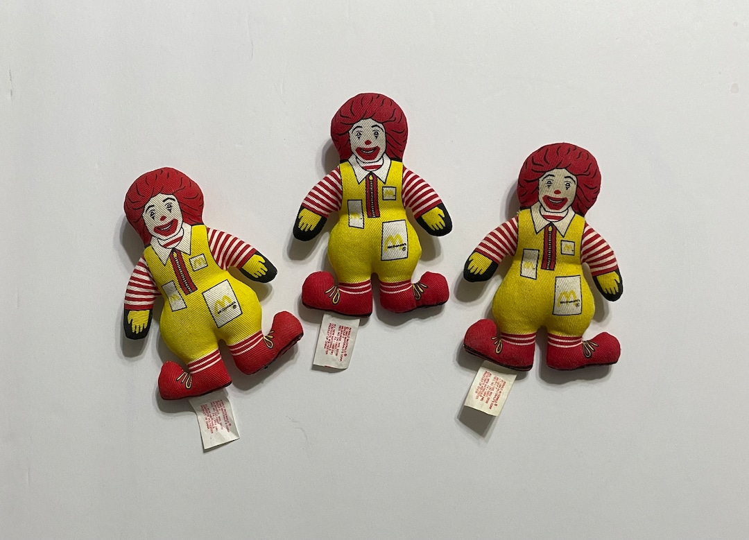 Vintage Mcdonald’s 1984 Ronald Plush - Etsy