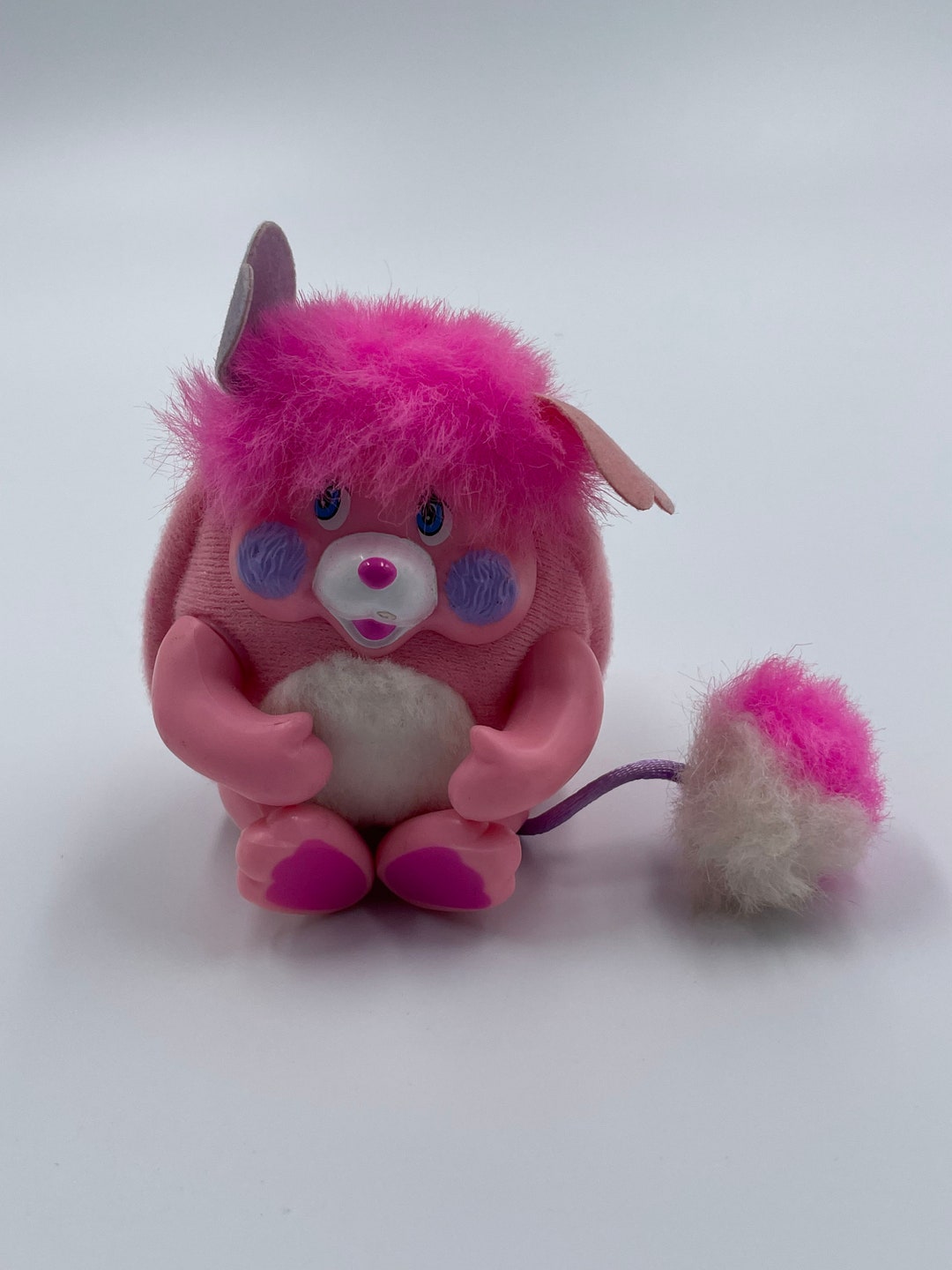 Vintage Popples Pink Party Popple Plush 1986 - Etsy