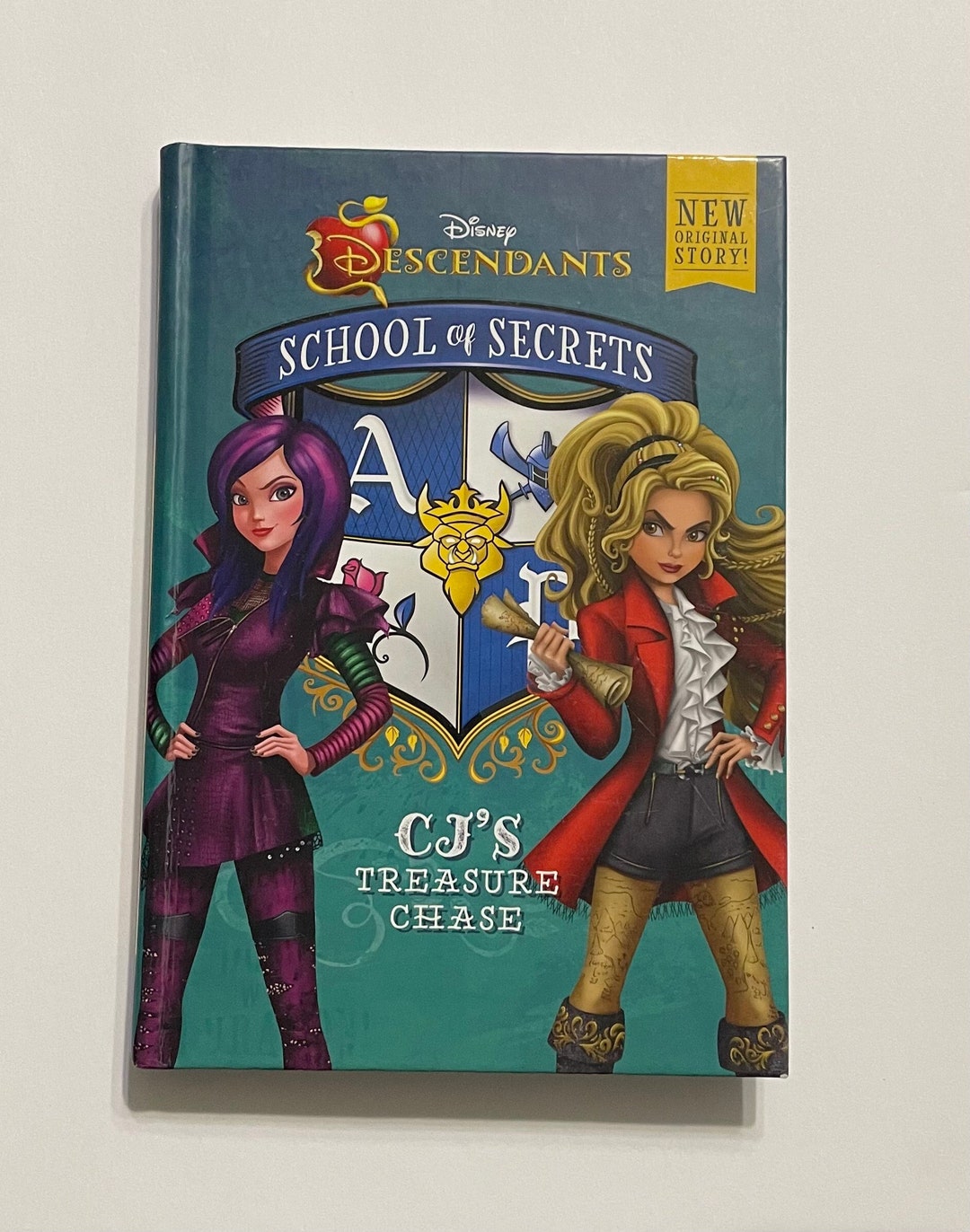Disney’s Descendants School of Secrets ~ Cj’s Treasure Chase Hardcover ...