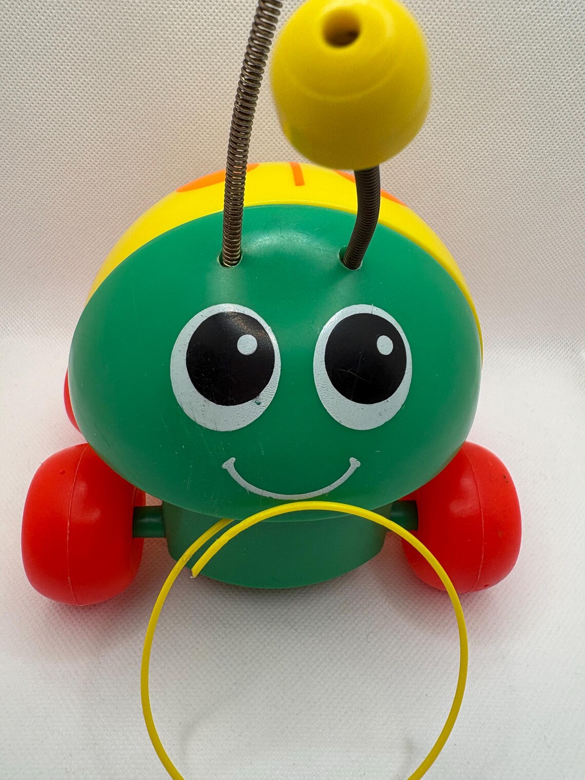Vintage Fisher Price Lady Bug #695 Pull Toy 1982 - Etsy