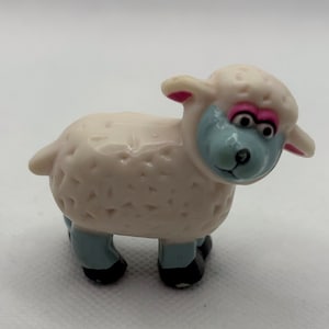 Vintage Sesame Street Sheep PVC Figure Cake Topper - Etsy