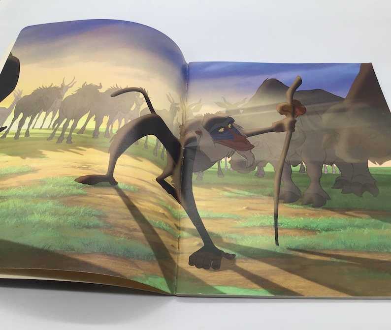 Vintage the Lion King Big-note Piano Book ~ 1994 - Etsy