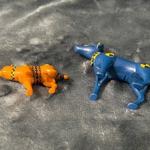Vintage the Crash Dummies Action Figure Hubcat Cat & Bumper Dog Plastic ...