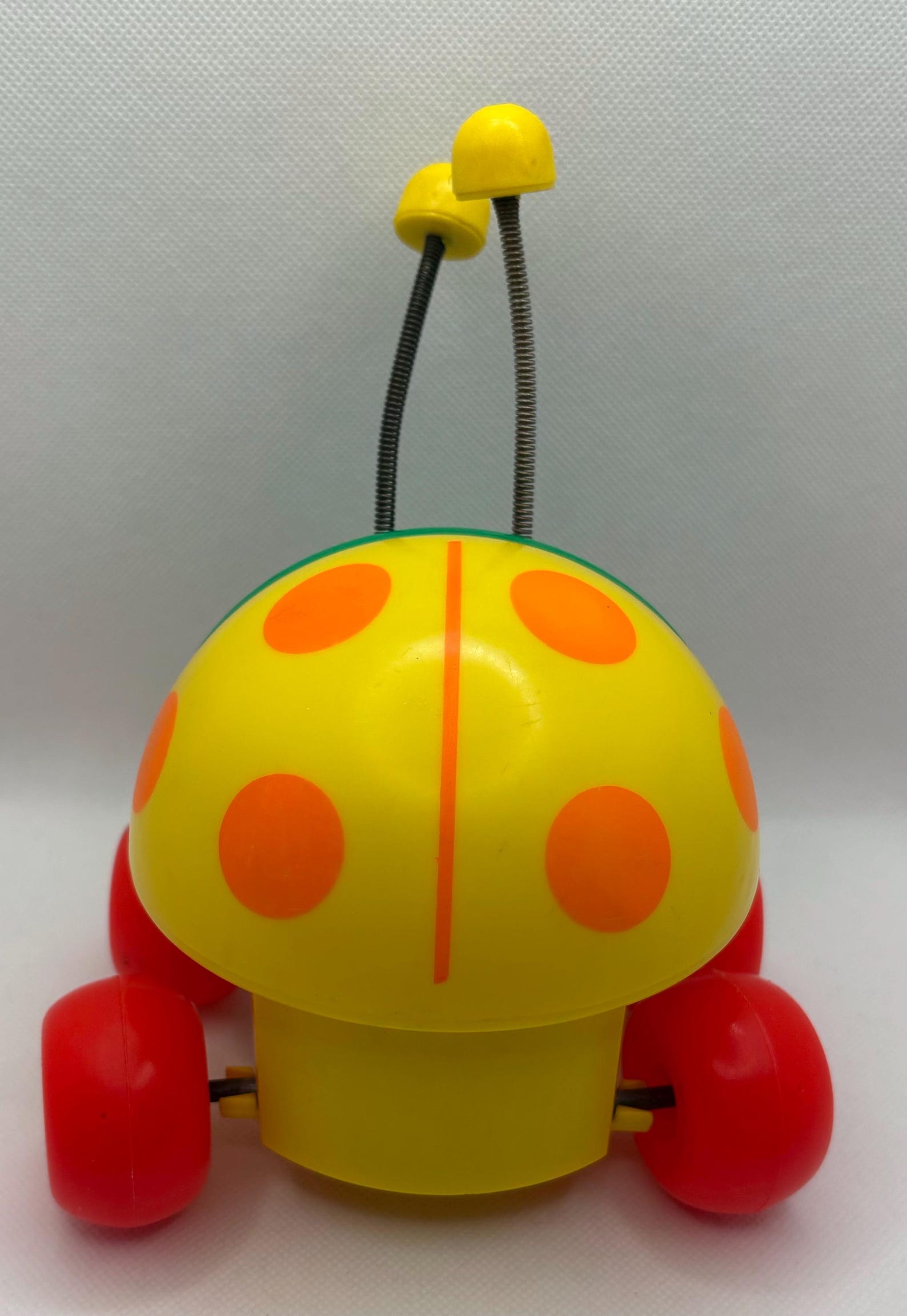 Vintage Fisher Price Lady Bug #695 Pull Toy 1982 - Etsy