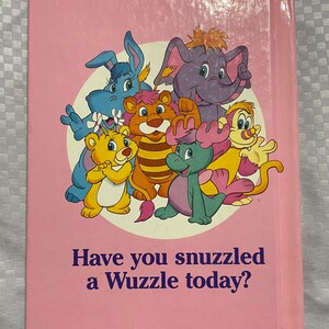 Vintage Wuzzles Butterbear Plants a Surprise Book 1984 - Etsy