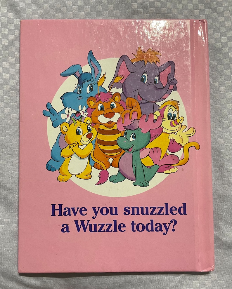 Vintage Wuzzles Butterbear Plants a Surprise Book 1984 - Etsy