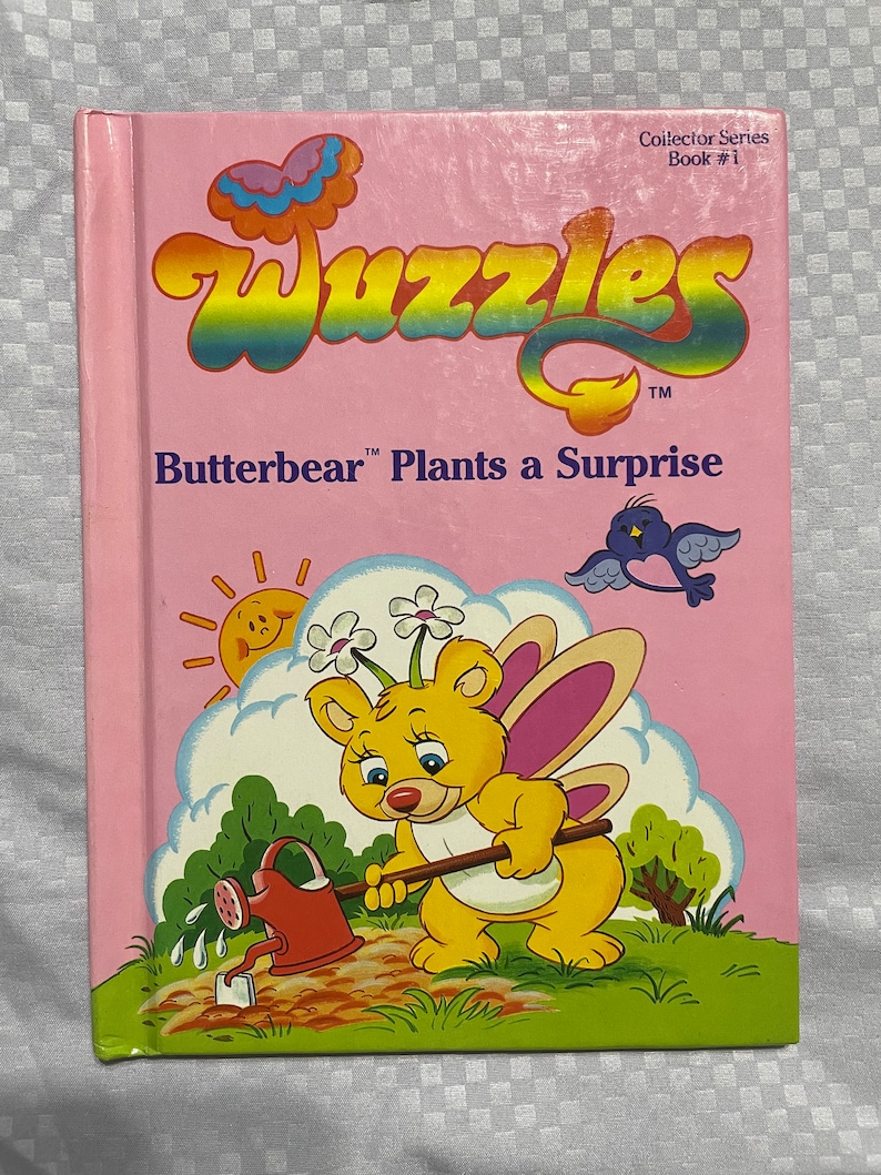 Vintage Wuzzles Butterbear Plants a Surprise Book 1984 - Etsy