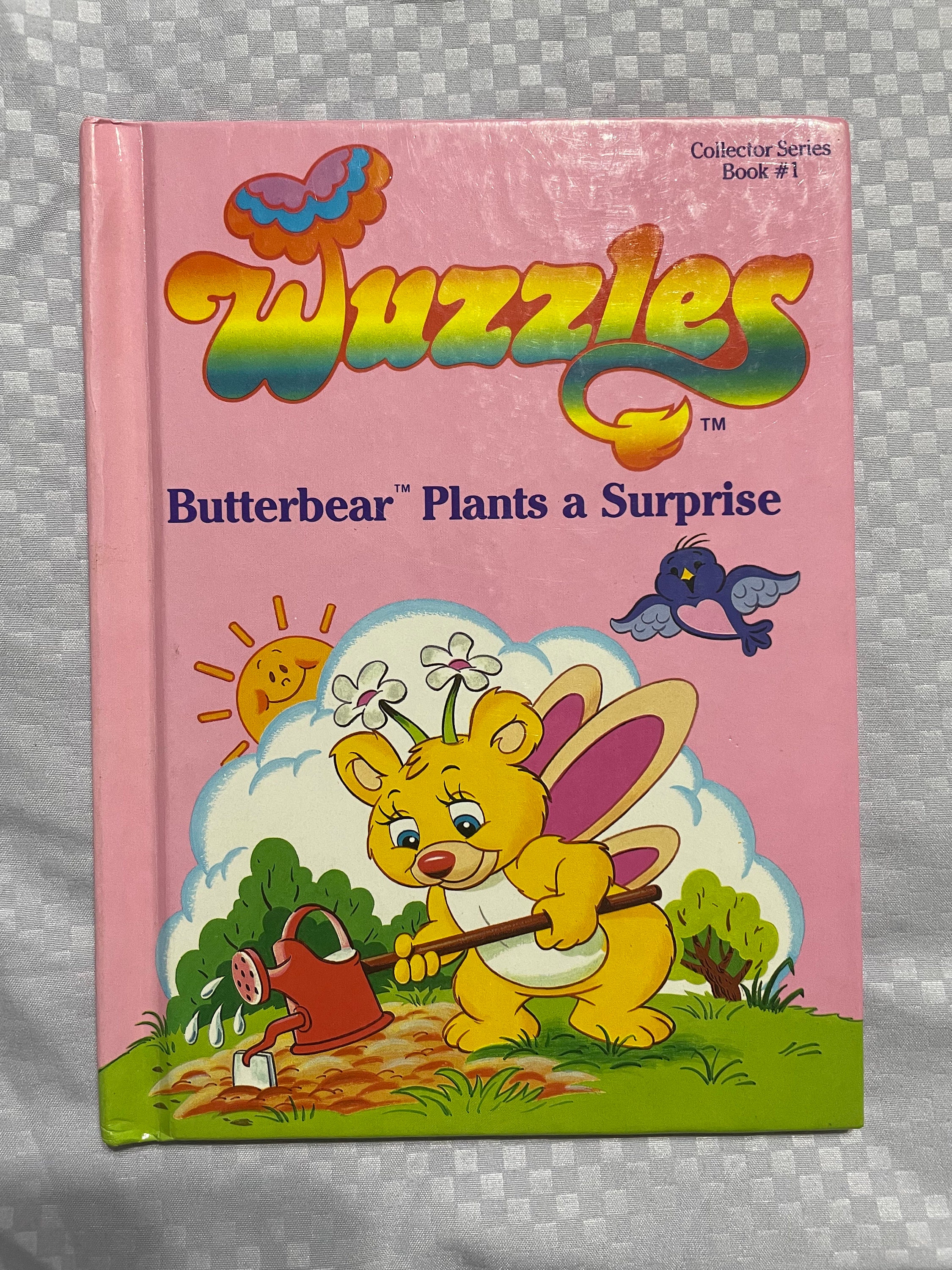 Vintage Wuzzles Butterbear Plants a Surprise Book 1984 - Etsy