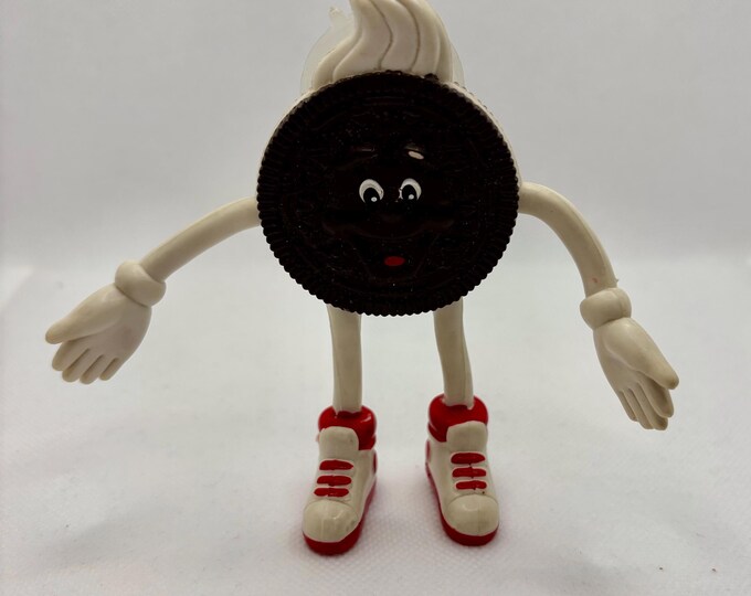 Vintage Oreo Cookie Bendy Nabisco Mascot Window Cling/suction Cup 90's ...