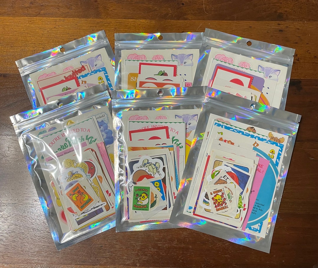 Surprise 80s Nostalgia Paper Pack - Etsy