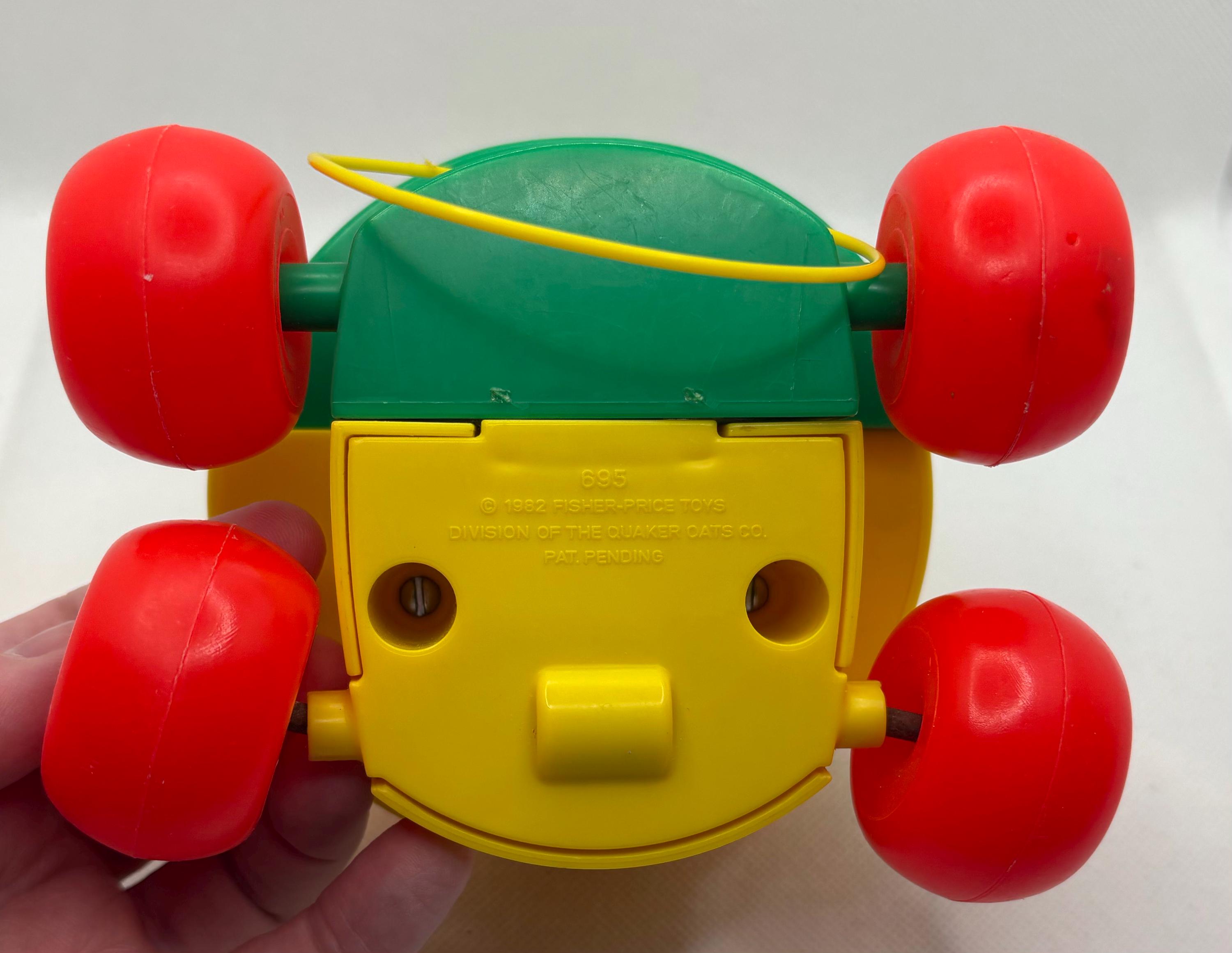 Vintage Fisher Price Lady Bug #695 Pull Toy 1982 - Etsy
