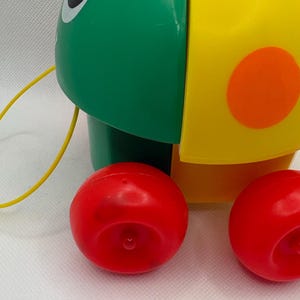 Vintage Fisher Price Lady Bug #695 Pull Toy 1982 - Etsy