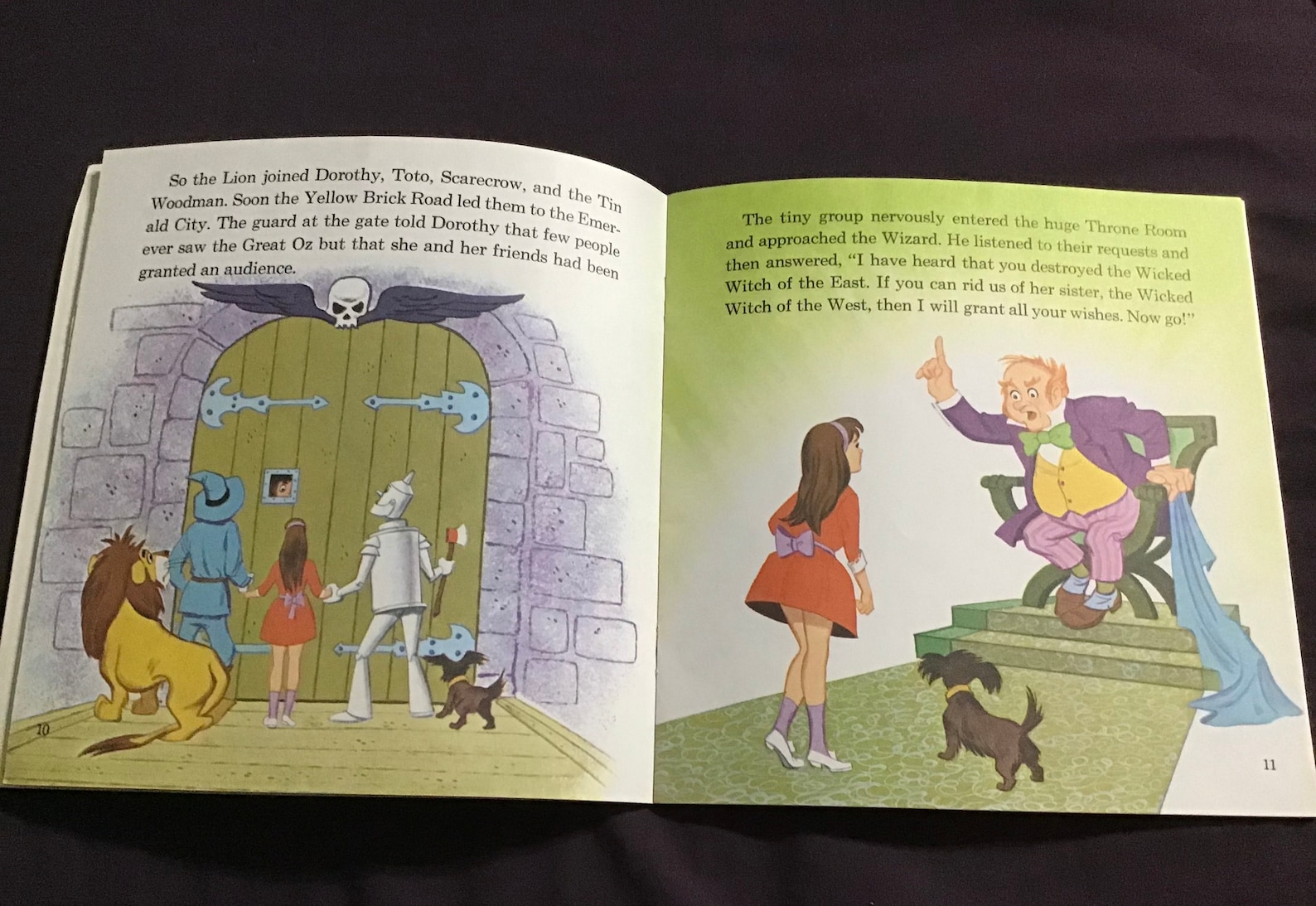 Vintage Walt Disney’s the Story of the Wizard of Oz Storybook (no Tape ...