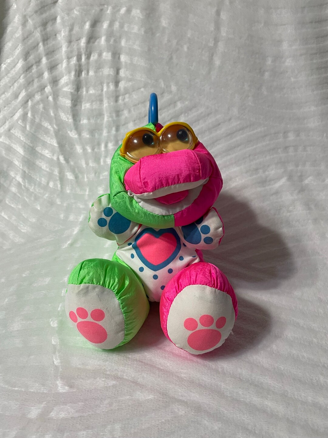 Vintage Fisher Price Dinosaur Puffalump 1991 - Etsy Vintage Fisher Price Dinosaur Puffalump 1991 - Etsy