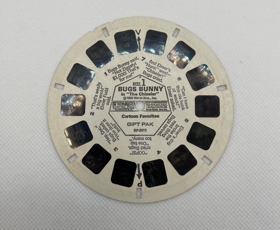 Vintage View Master Reels Bugs Bunny Reel 1 1959 Warner | Etsy