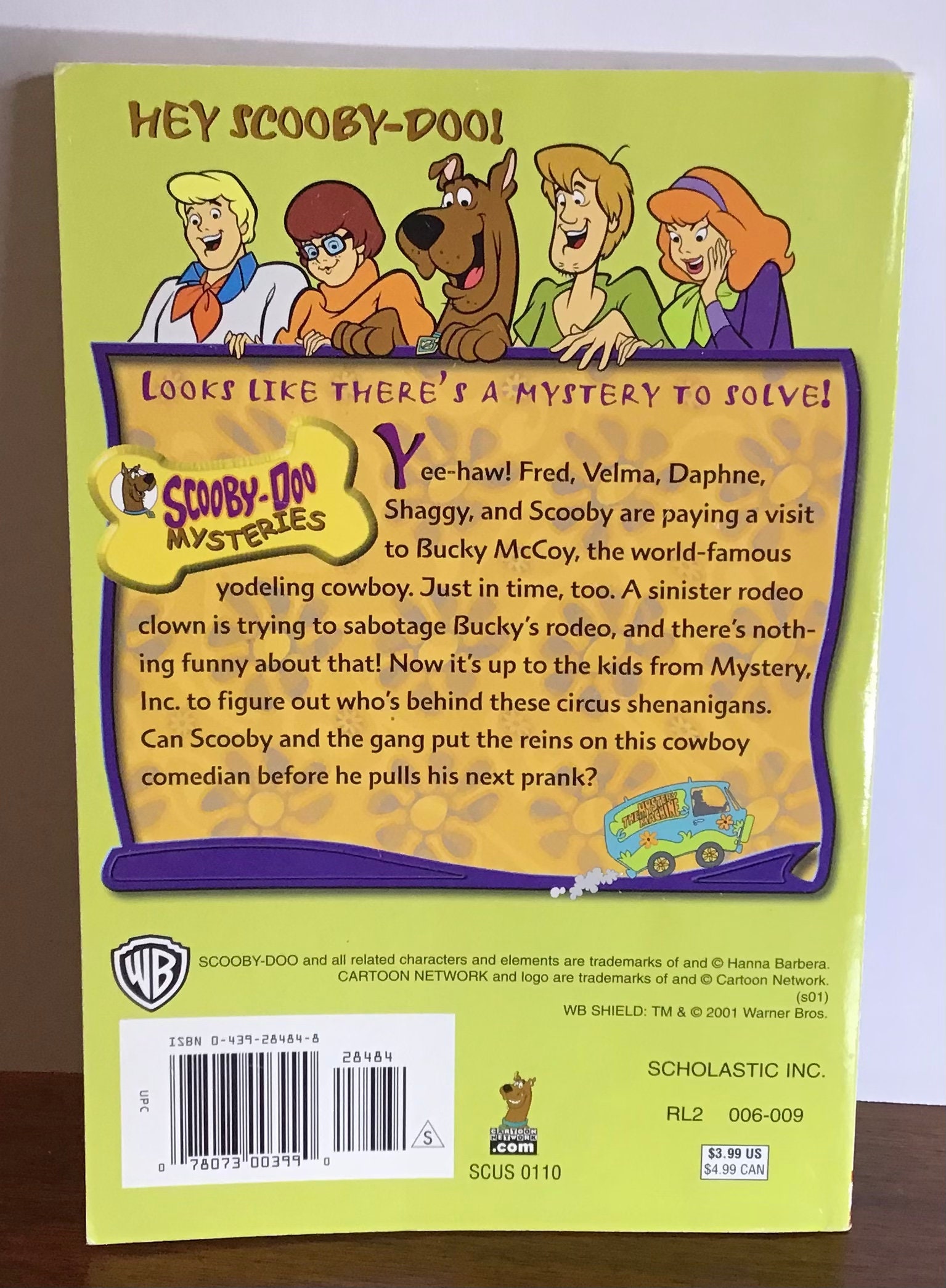 Vintage Scooby-Doo and the Rowdy Rodeo Book Cartoon Network | Etsy