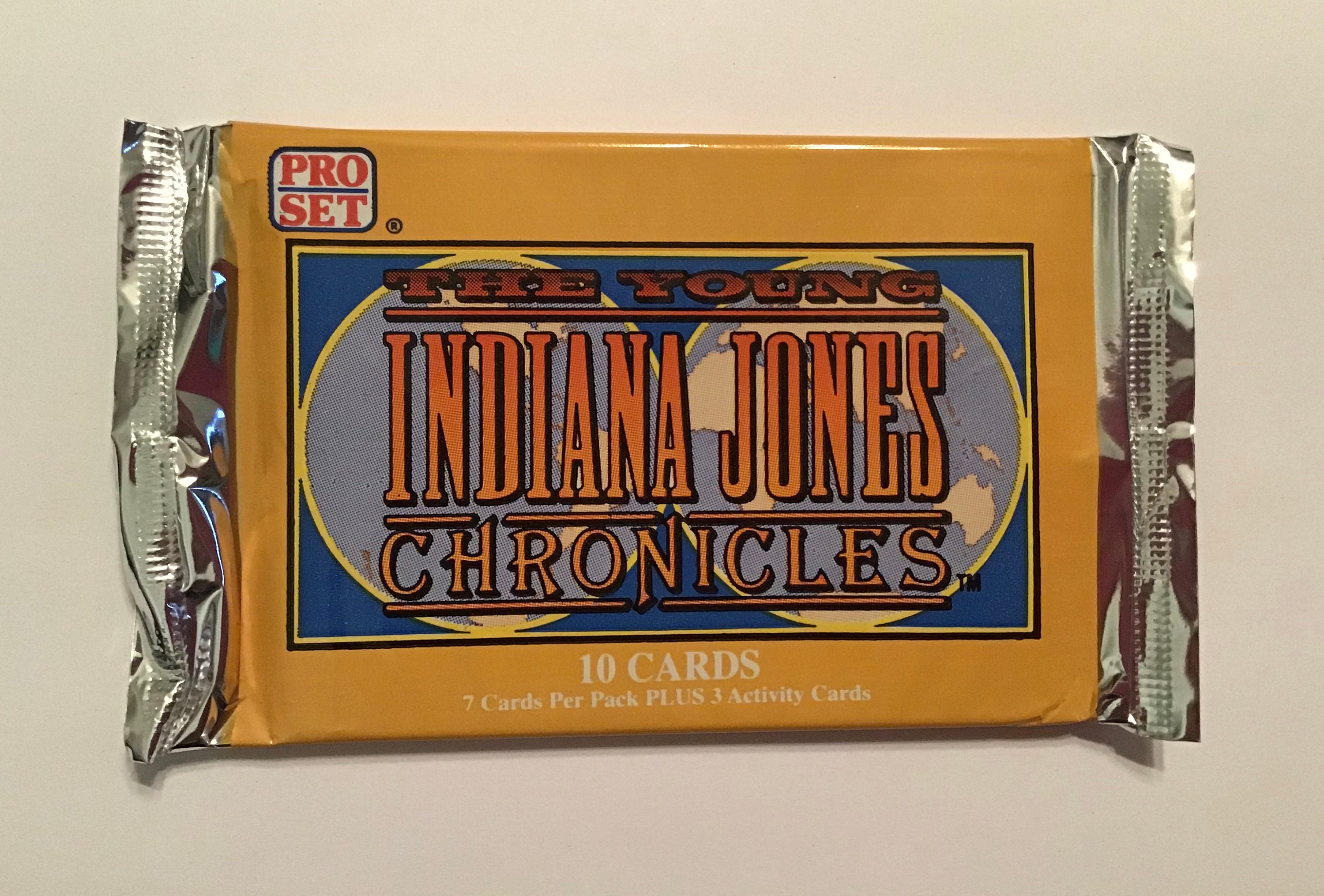 1 Vintage the Young Indiana Jones Chronicles Trading Card Pack ~ Pro ...