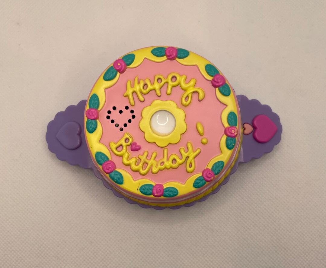 Vintage 2002 Hasbro My Little Pony Musical Birthday Cake Celebration ...