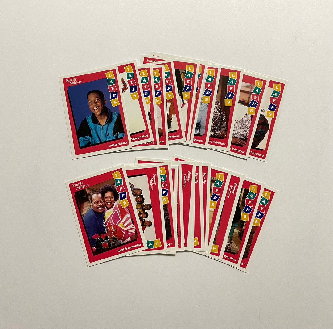 Vintage Family Matters Trading Cards 1991 - Etsy