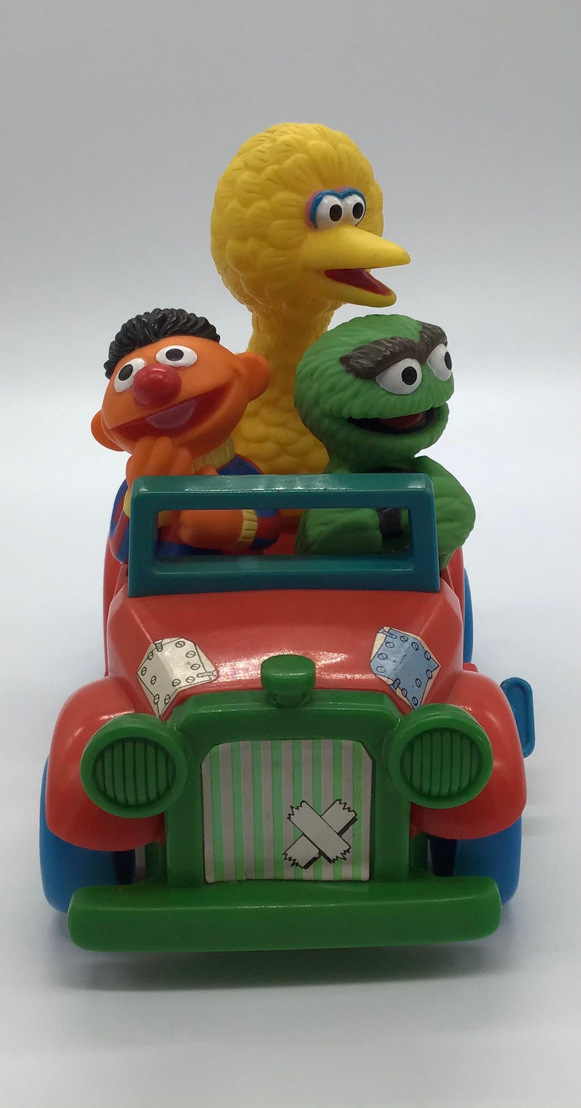 Vintage Sesame Street Wind up Toy Car Illco Toy Jim Henson | Etsy