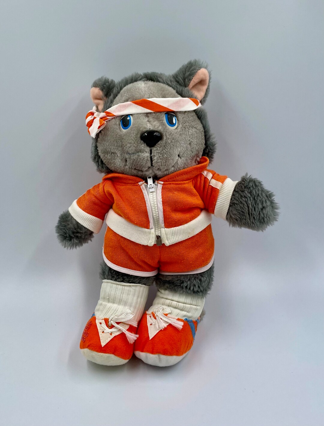 Vintage the Get Along Gang Zipper Cat Plush TOMY 1984 - Etsy