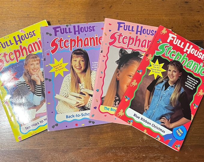 Vintage Full House ~ Full House Stephanie Books ~ Based on the Hit ...